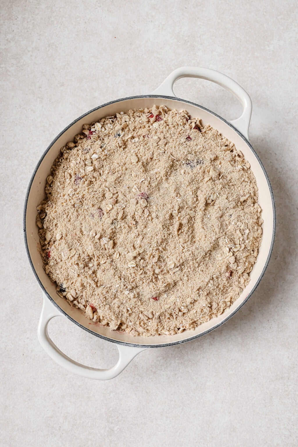 Ridiculously Easy Mixed Summer Berry Fruit Crisp - Well Seasoned Studio