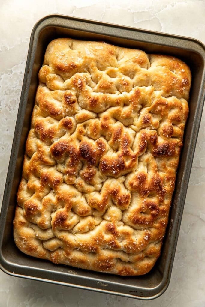 Homemade Schiacciata Bread (for Italian Sandwiches!) - Well Seasoned Studio