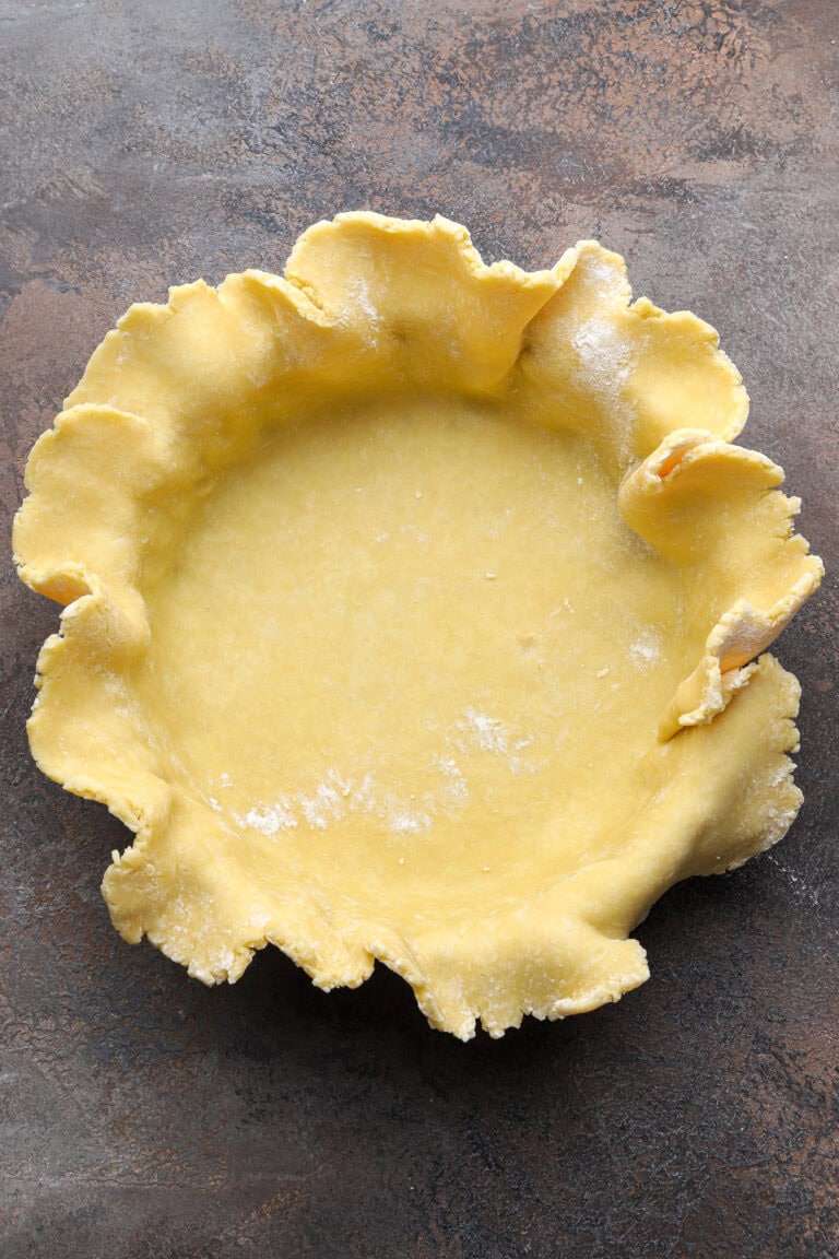 Impossibly Creamy Deep Dish Quiche Lorraine with Flaky Crust - Well ...