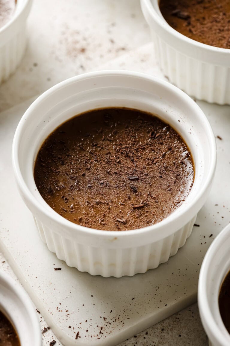 Luxuriously Silky Espresso Pots de Crème - Well Seasoned Studio