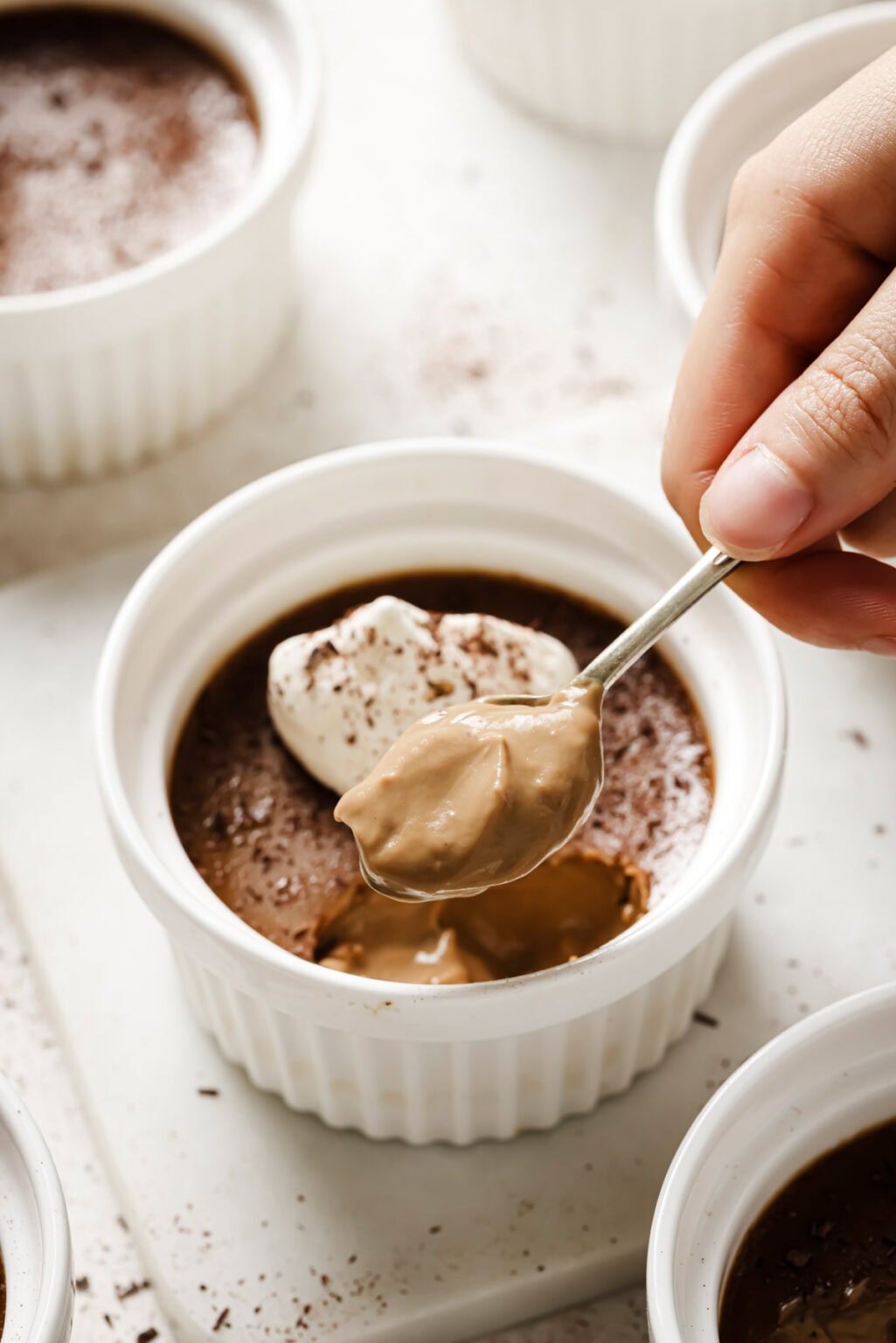 Luxuriously Silky Espresso Pots de Crème - Well Seasoned Studio