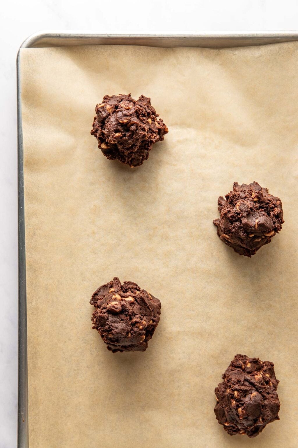 Levain-Style Chocolate Cookies with Melty Peanut Butter - Well Seasoned ...