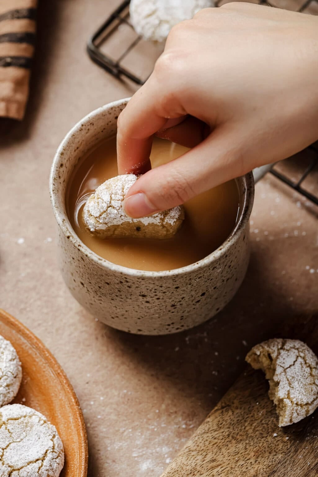 Chewy Amaretti Cookies (Soft Italian Almond Cookies) - Well Seasoned Studio